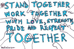 together, together #doodle